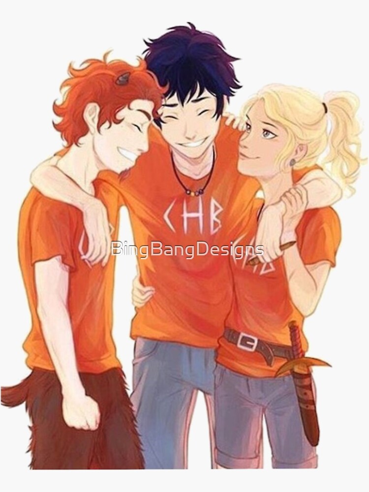 "PJO" Sticker for Sale by BingBangDesigns | Redbubble