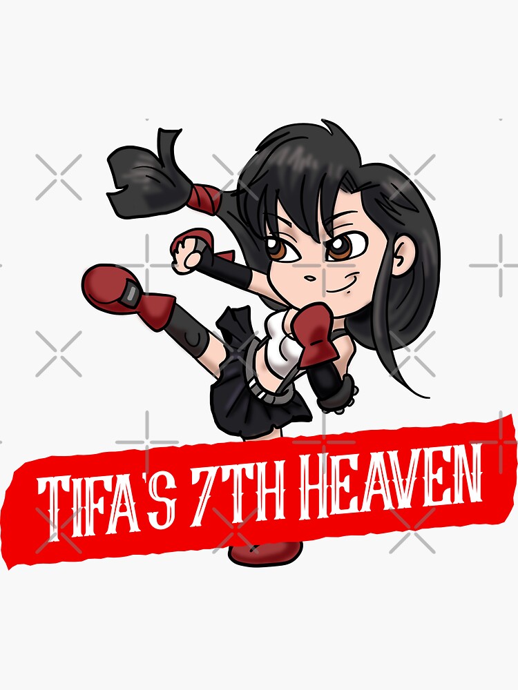 Pegatina «Chibi Tifas 7th Heaven Final Fantasy 7 Tifa Lockhart» de ...