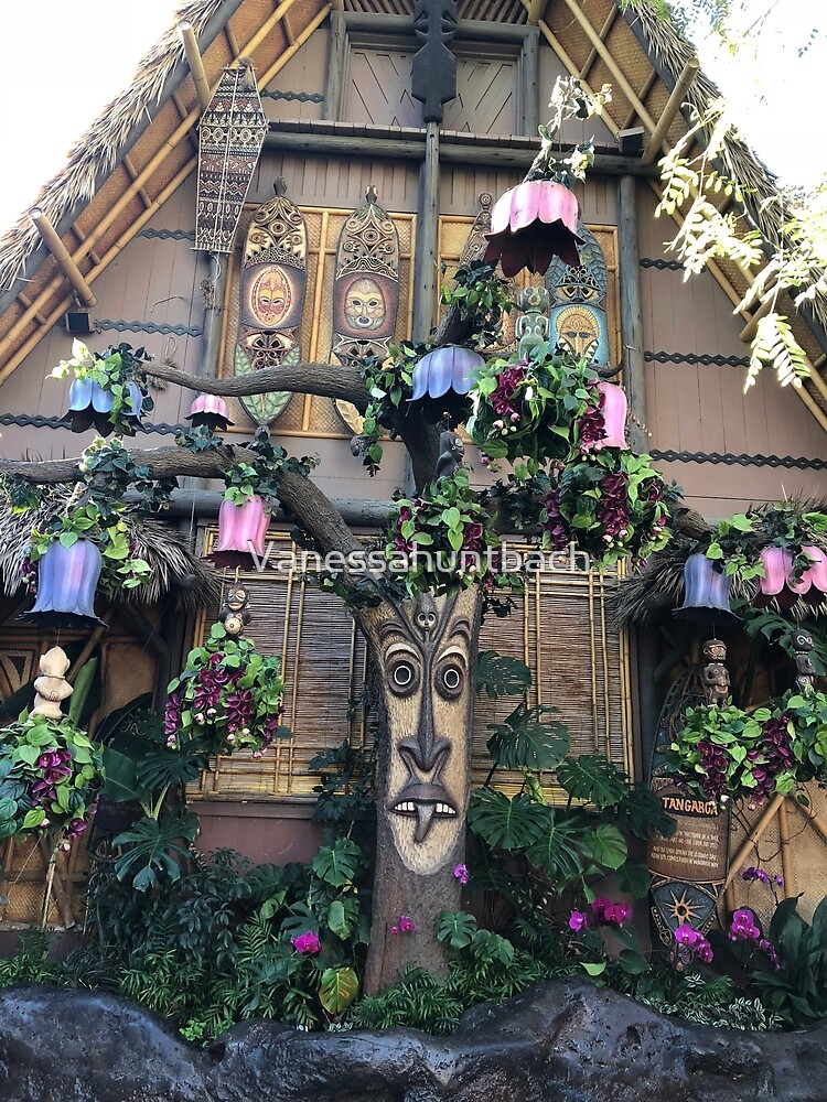 "Tiki tree" Poster for Sale by Vanessahuntbach | Redbubble