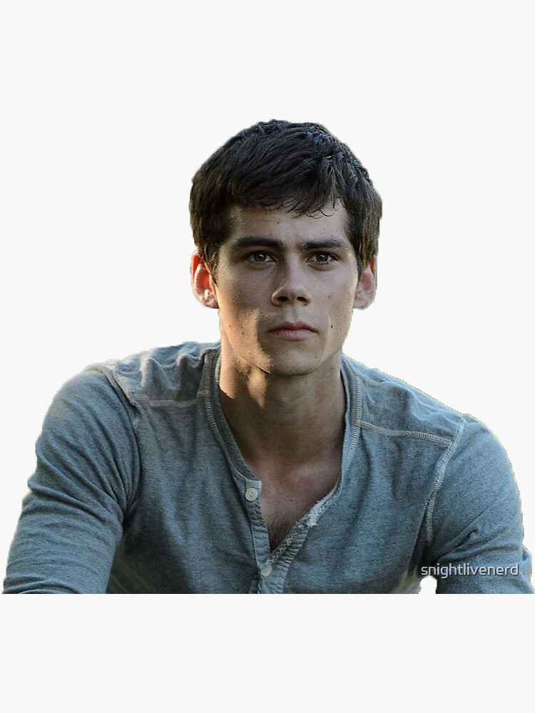 "dylan o'brien as thomas in the maze runner" Sticker for Sale by ...