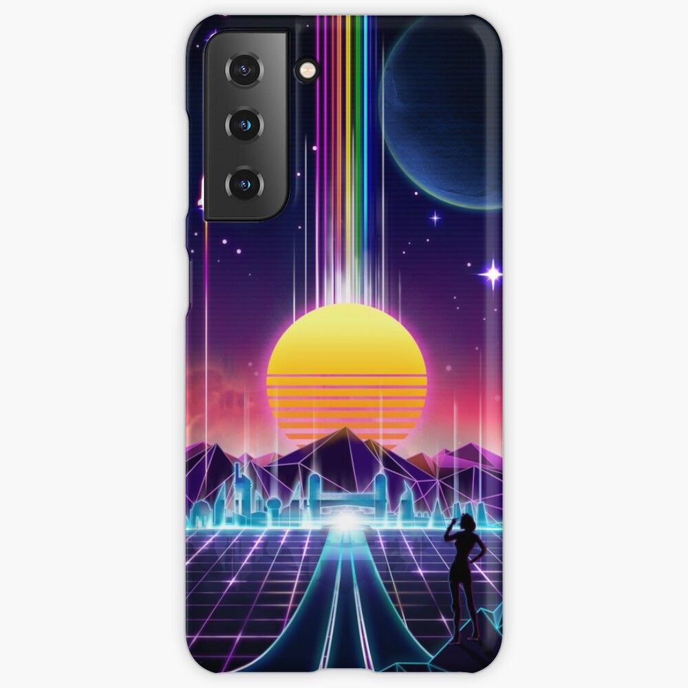 "Neon Sunrise" Samsung Galaxy Phone Case for Sale by forge22 | Redbubble