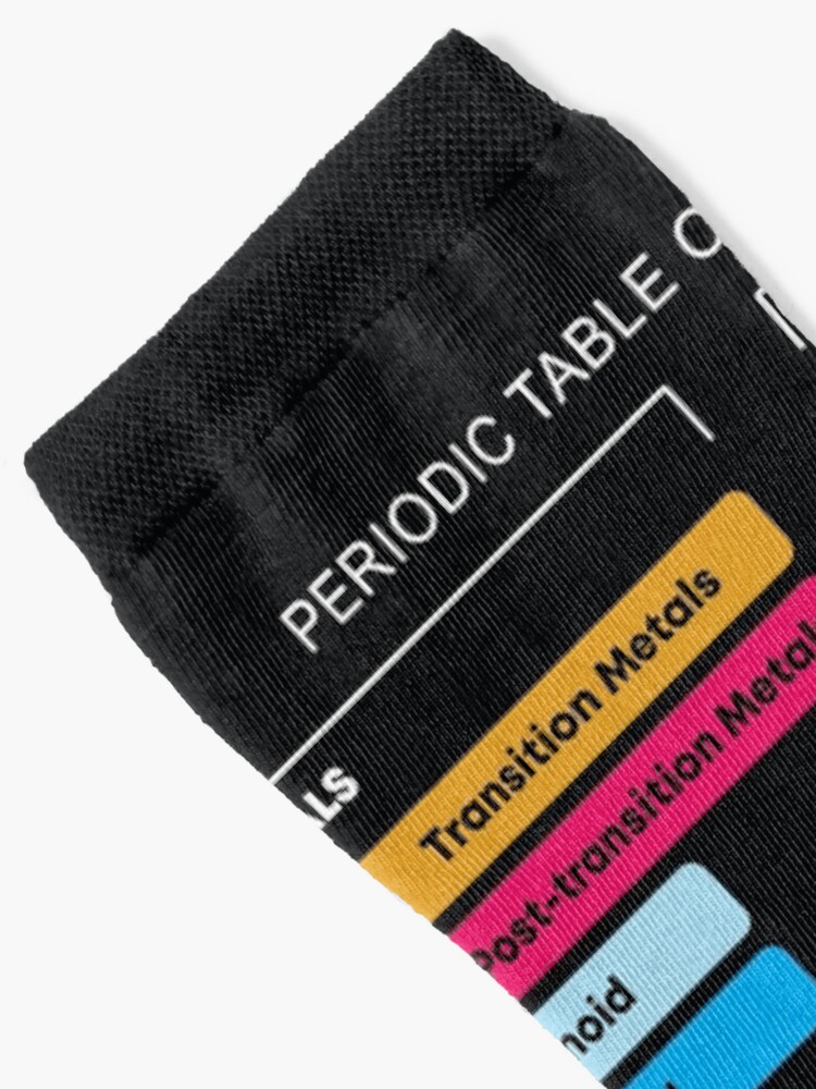 "Periodic Table of the Elements" Socks for Sale by alijun | Redbubble