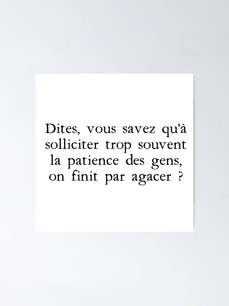 Poster « Kaamelott - Leodagan #11 - Dites, vous savez qu'à solliciter ...