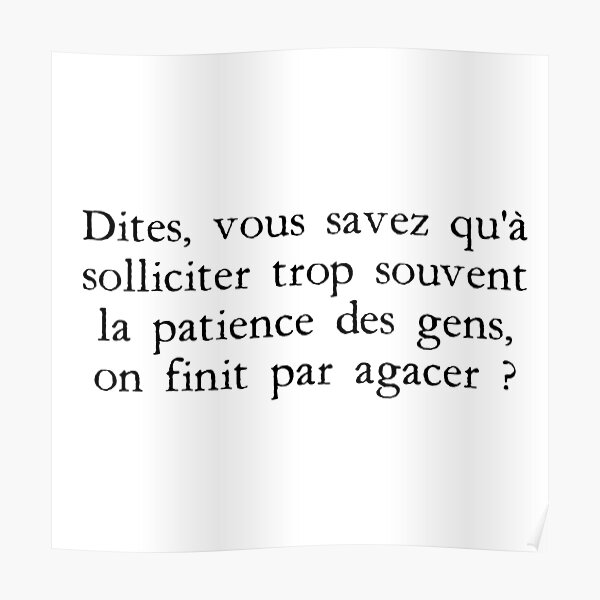 Poster « Kaamelott - Leodagan #11 - Dites, vous savez qu'à solliciter ...