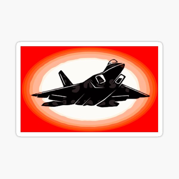 "Jet set" Sticker for Sale by AndyWorthyArt | Redbubble
