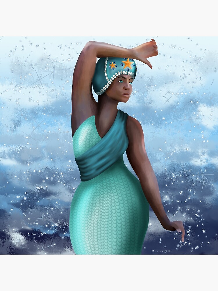 "Yemoja goddess of the River" Poster by WillowWhips | Redbubble