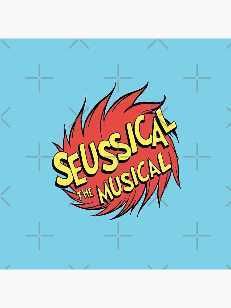 "Seussical the Musical logo" Pin for Sale by MaeleaTan | Redbubble