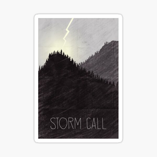 "Tamriel Shout - Storm Call" Sticker by browniegamer | Redbubble