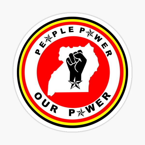 "People power" Sticker for Sale by Jmutebi | Redbubble