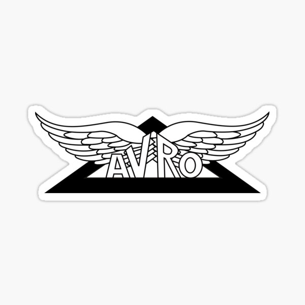 "Copy of Avro Aircraft Company Logo" Sticker by warbirdwear | Redbubble