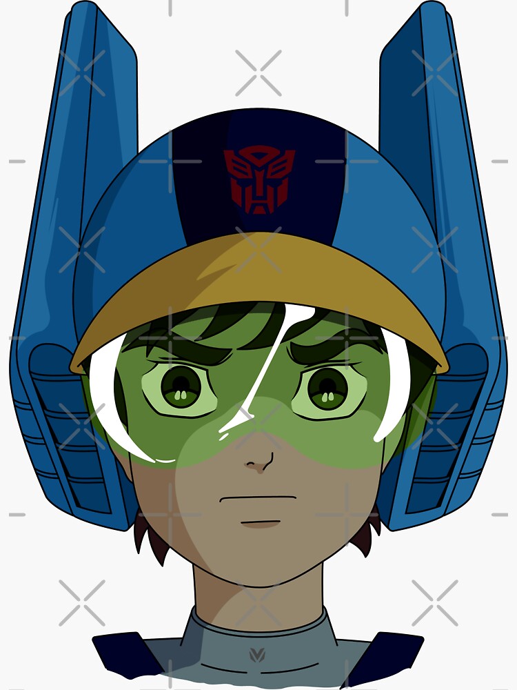 Pegatina «G1 Go Shuta / Director de la Sirena» de vladmartin | Redbubble