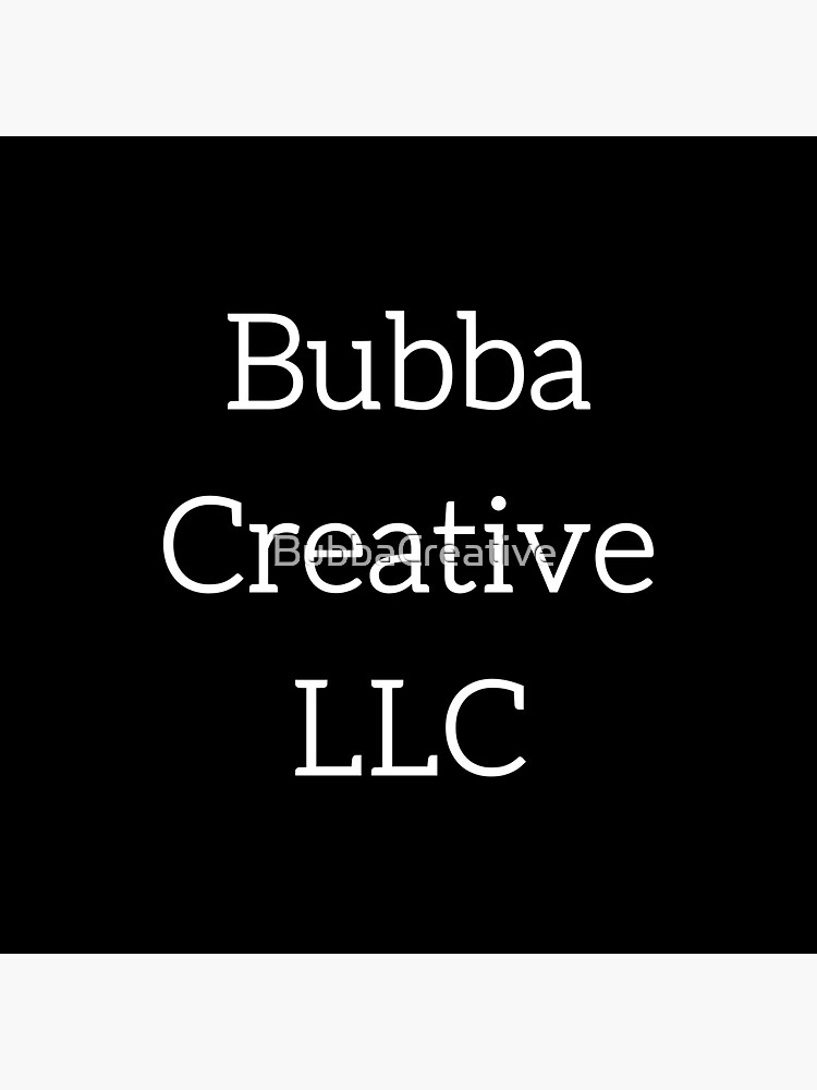 "Bubba Creative Logo" Sticker by BubbaCreative | Redbubble