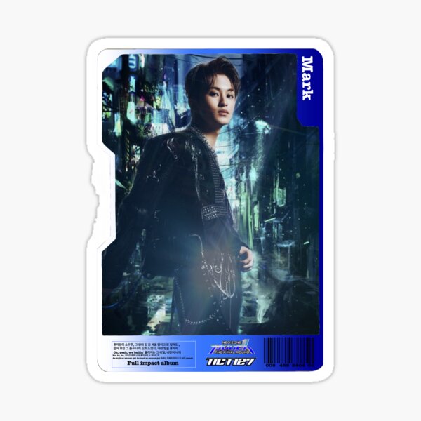 "nct 127 mark" Sticker for Sale by yanaxna | Redbubble
