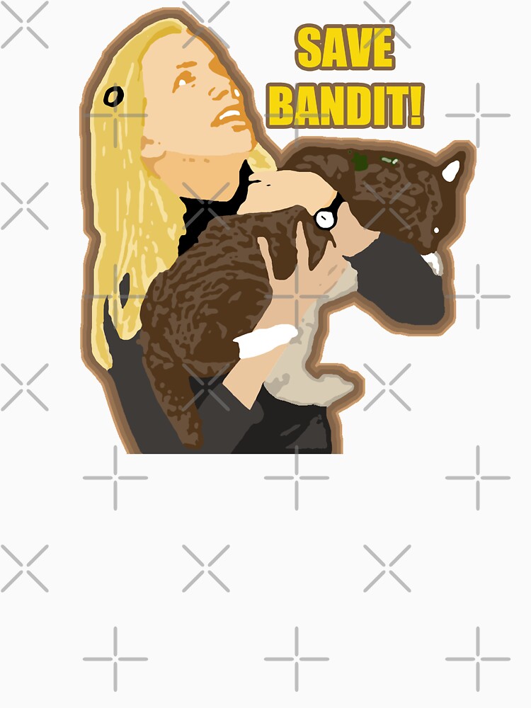 "Save Bandit" T-shirt for Sale by pickledbeets | Redbubble | the office ...