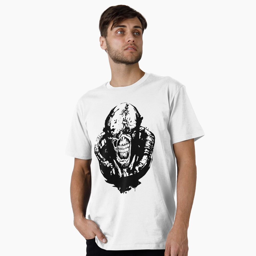 "Resident Evil 3 Nemesis Art Drawing" Sticker for Sale by jovanx011 ...