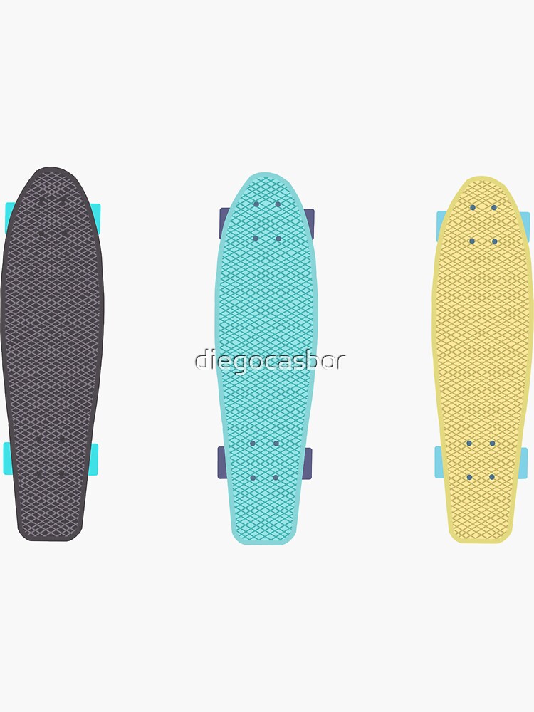 "Penny board sticker pack " Sticker for Sale by diegocasbor | Redbubble