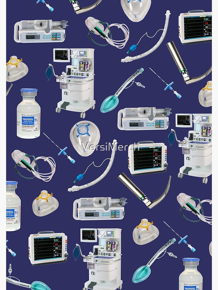 "Tools of the Trade SPACE BLUE Anesthesia / Anaesthesia" Spiral ...