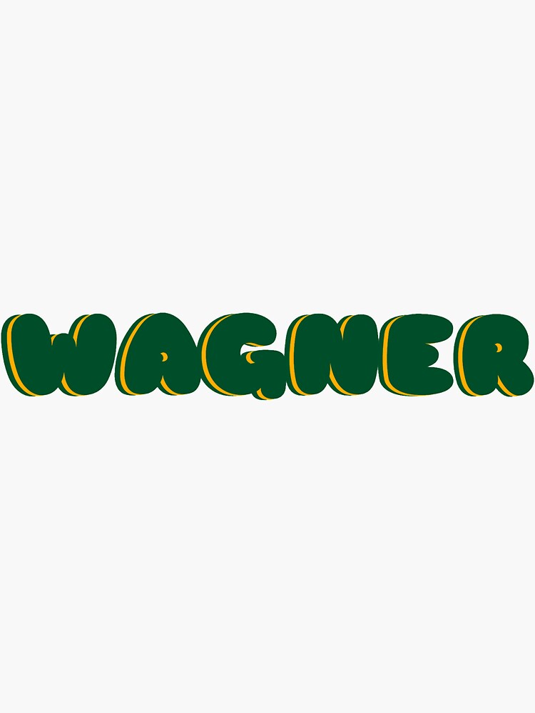 "Wagner College" Sticker for Sale by justine39 | Redbubble