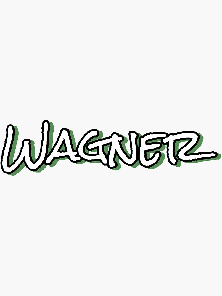 "Wagner" Sticker by justine39 | Redbubble