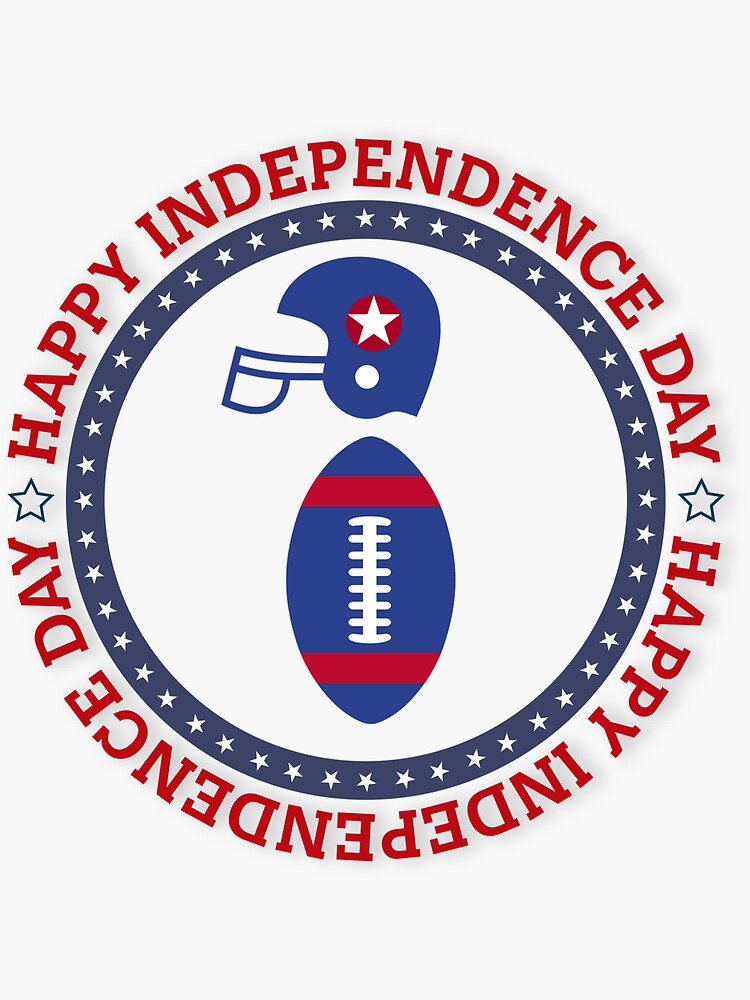 "Happy Independence day USA rugby" Sticker for Sale by Dieowl | Redbubble
