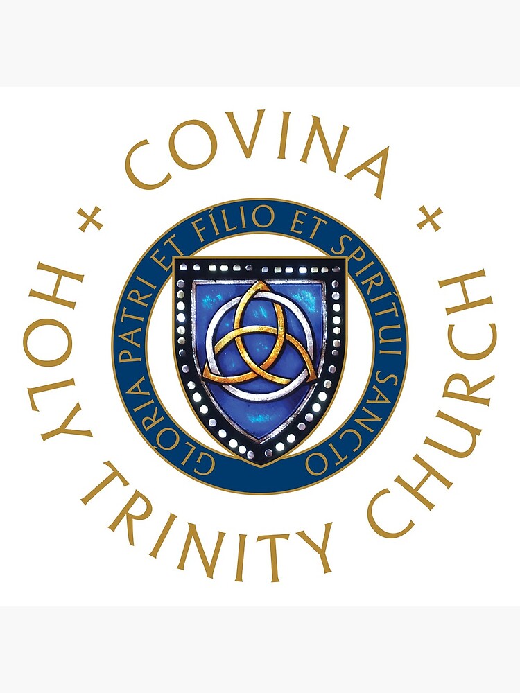 "Historic Holy Trinity Church Logo" Art Print by PadreSteve | Redbubble