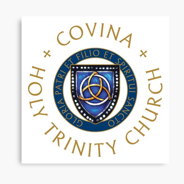 "Historic Holy Trinity Church Logo" Canvas Print by PadreSteve | Redbubble