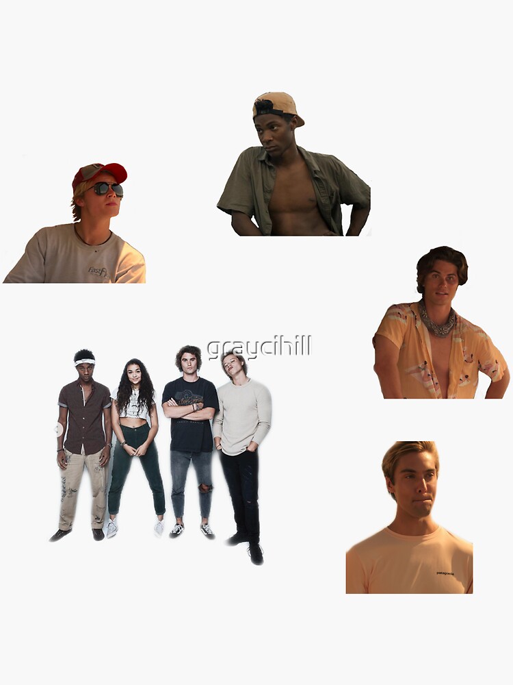 "Outer Banks Sticker Pack" Sticker for Sale by graycihill | Redbubble