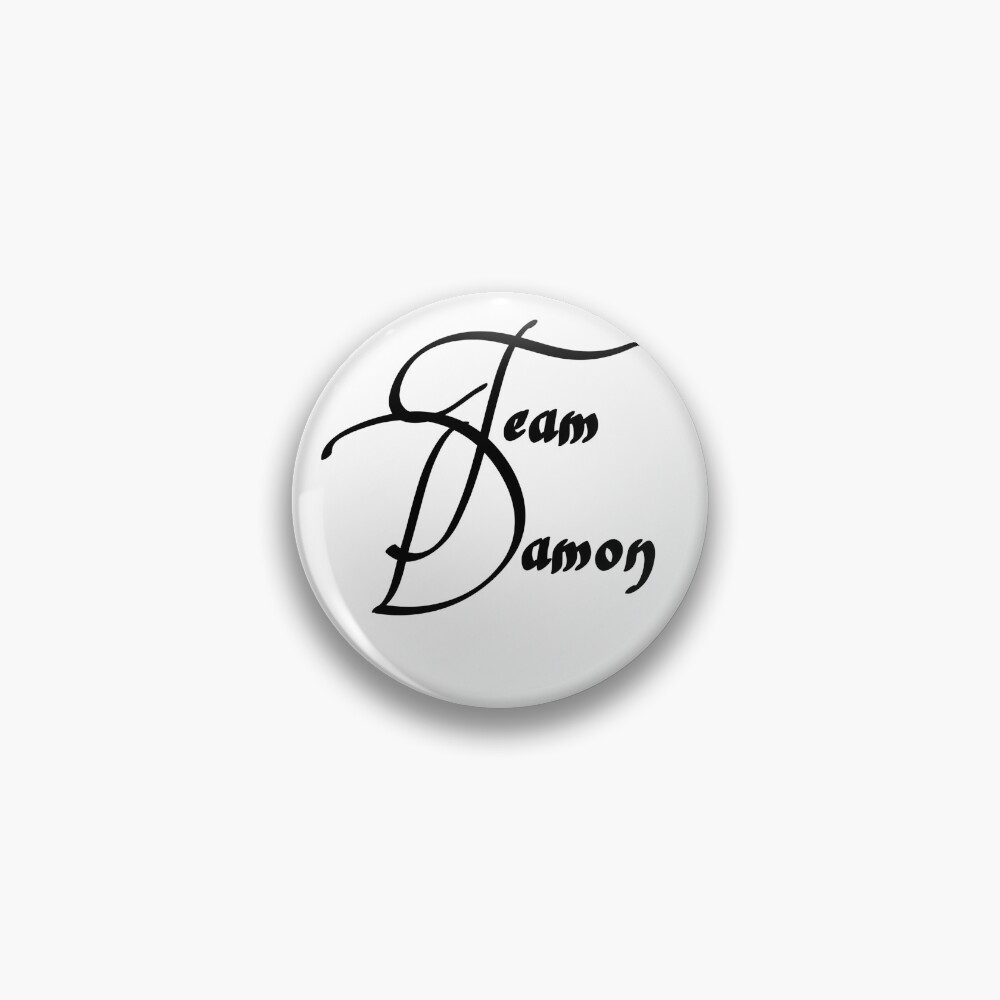 "Team Damon" Button von emckinnon | Redbubble