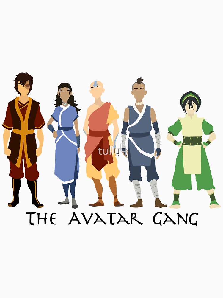 "The Avatar Gang | Avatar: The Last Airbender" Pullover Hoodie by ...