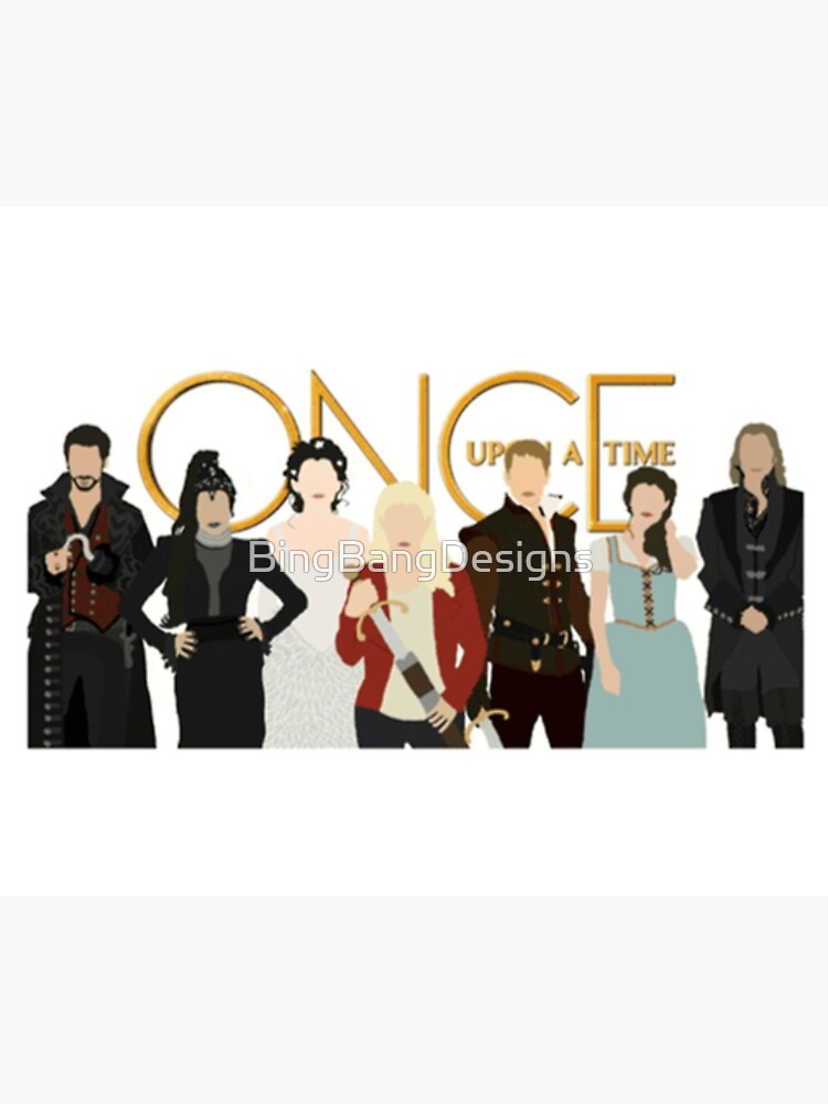 "OUAT characters" Poster by BingBangDesigns | Redbubble