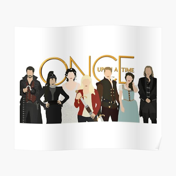 "OUAT characters" Poster by BingBangDesigns | Redbubble