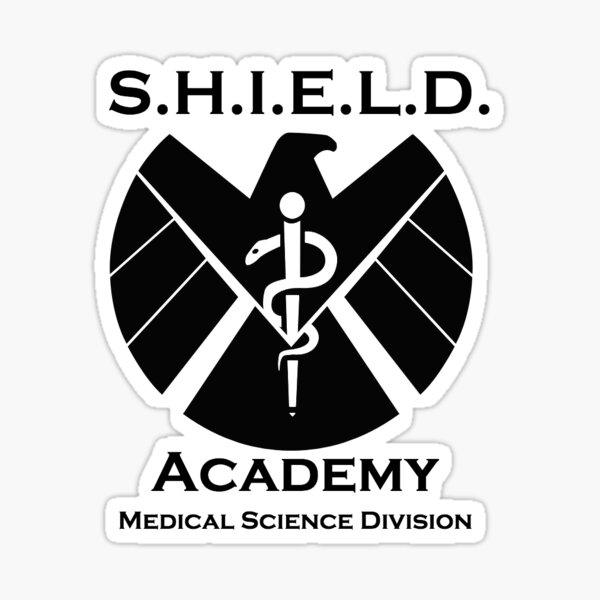 "SHIELD Academy: Medical science division" Sticker for Sale by ...