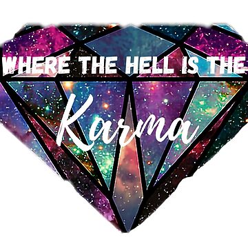 "AJR where is the Karma sticker" Sticker for Sale by theclawedhuman ...