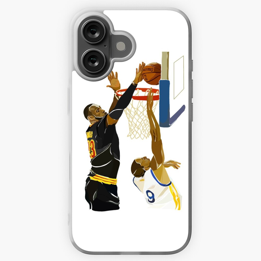 "Lebron James' Greatest Block" Sticker for Sale by Sakhisingh | Redbubble