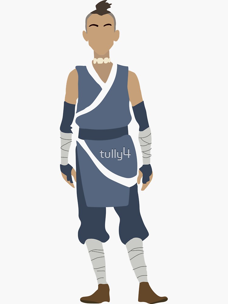 "Sokka | Avatar: The Last Airbender (without Name)" Sticker for Sale by ...