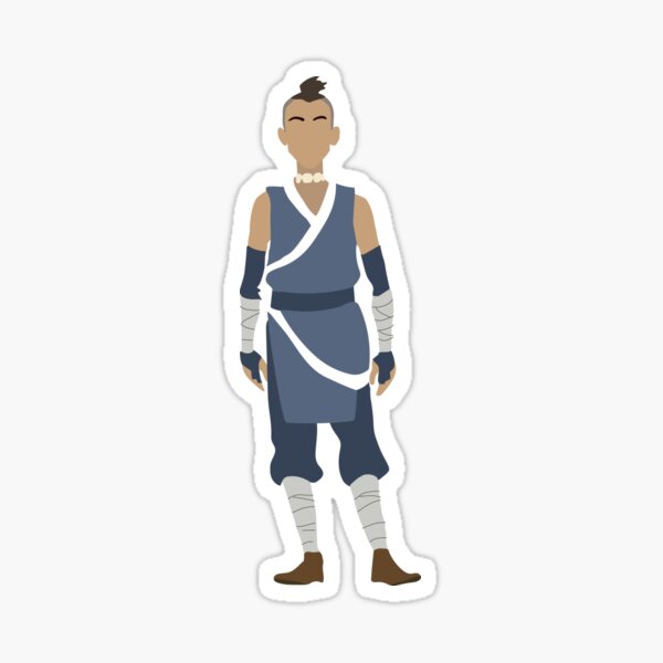 "Sokka | Avatar: The Last Airbender (without Name)" Sticker for Sale by ...