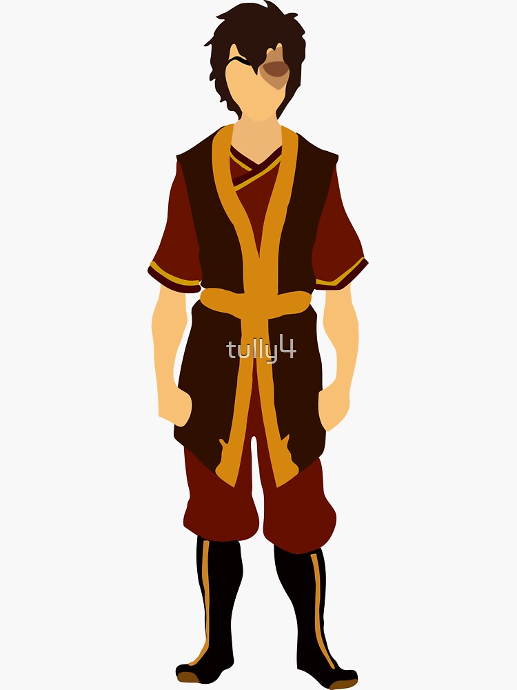 "Zuko | Avatar: The Last Airbender (with Name)" Sticker for Sale by ...