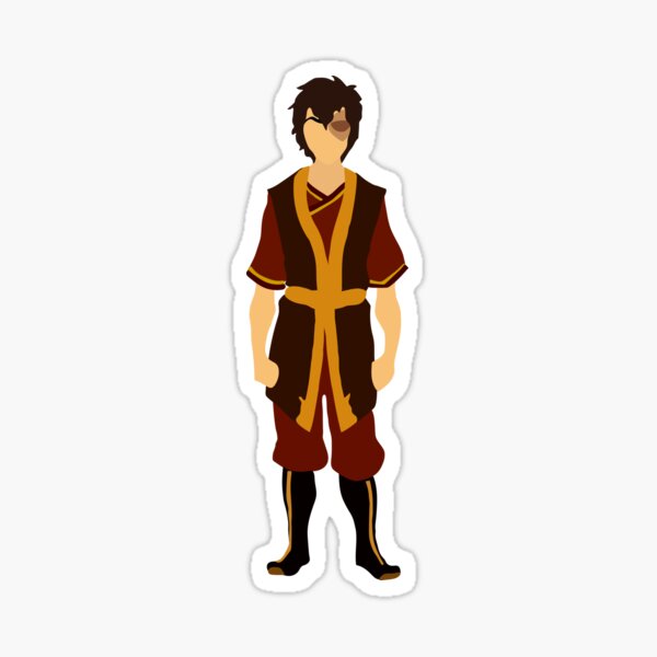 "Zuko | Avatar: The Last Airbender (with Name)" Sticker for Sale by ...