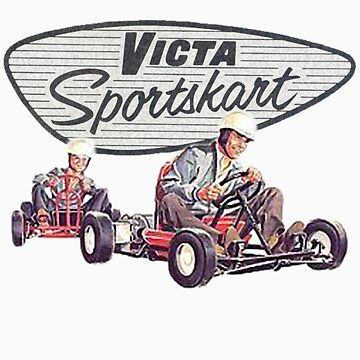 "Victa Sportskart Vintage Theme" Sticker for Sale by harrisonformula ...