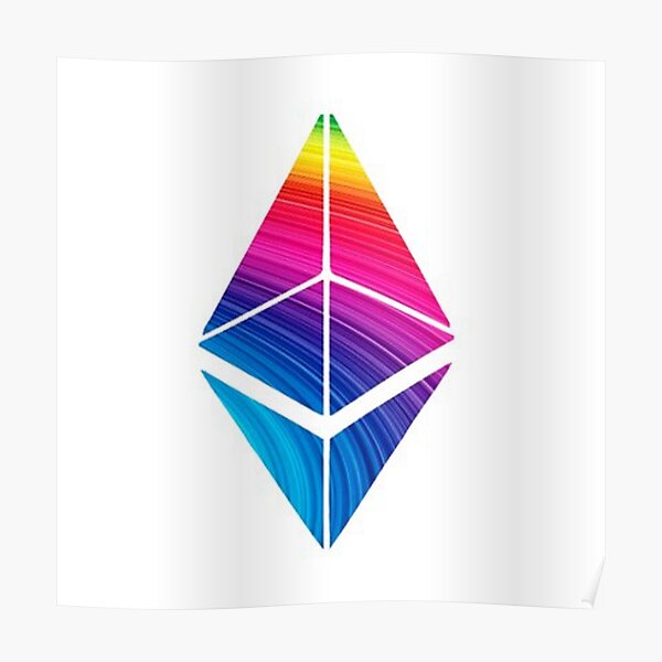 " ETH Colour by Alien Designer" Poster for Sale by Raxstar | Redbubble