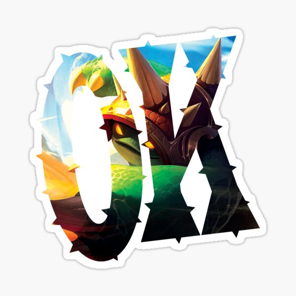 Sticker: Rammus | Redbubble