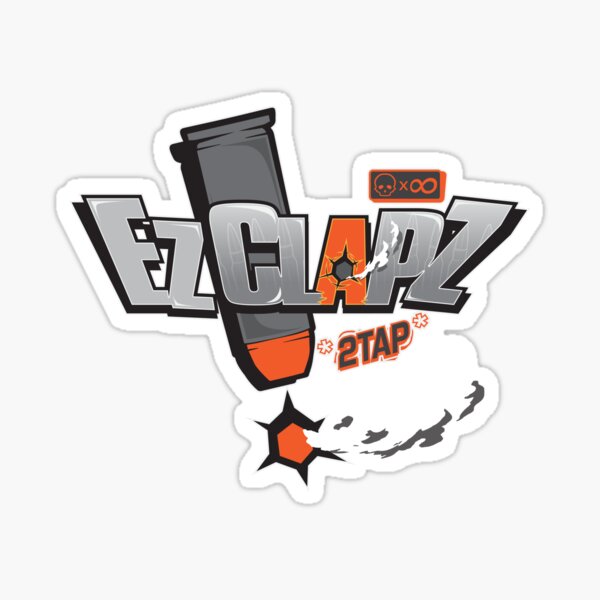 "EZ Clapz" Sticker for Sale by Sektr1 | Redbubble
