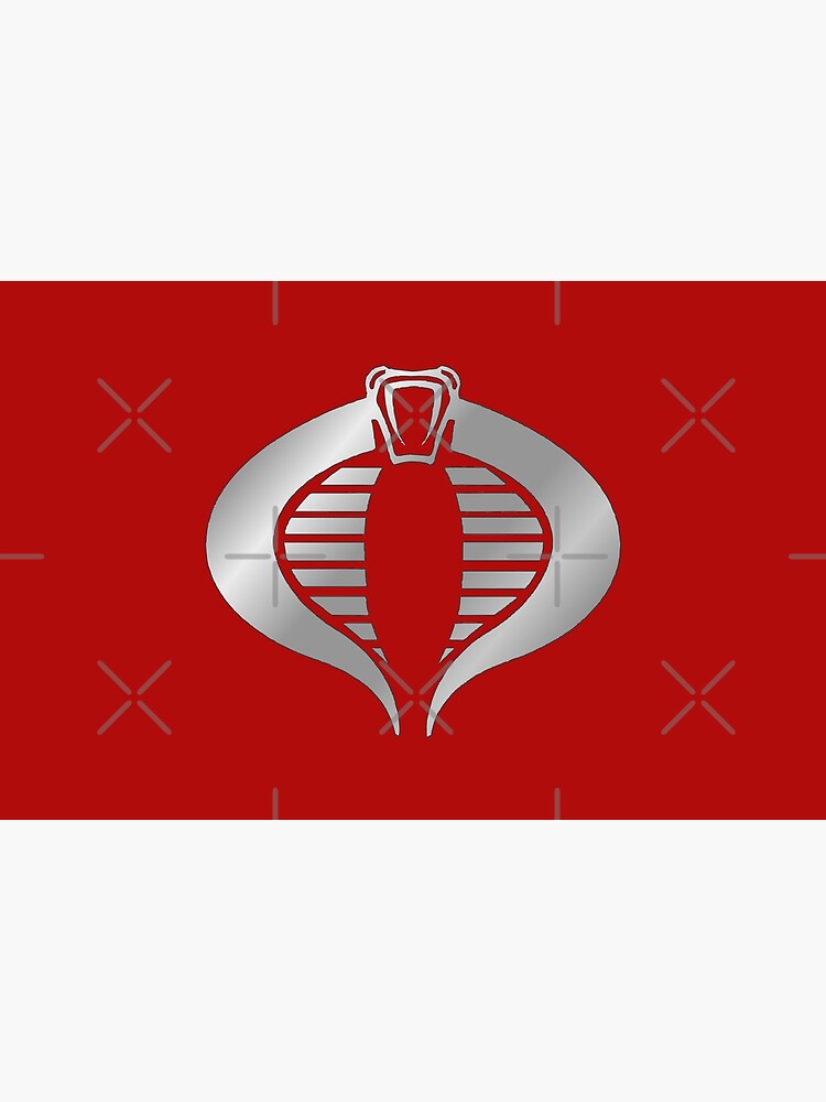 "Cobra Crimson Guard Logo" Laptop Skin for Sale by aliberalino | Redbubble