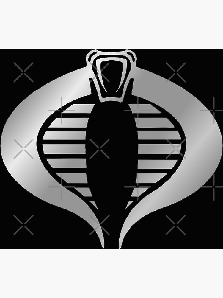 "Cobra Crimson Shadow Guard Logo" Poster by aliberalino | Redbubble