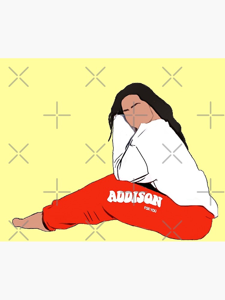 "addison rae drawing" Art Print for Sale by basakyavuz | Redbubble