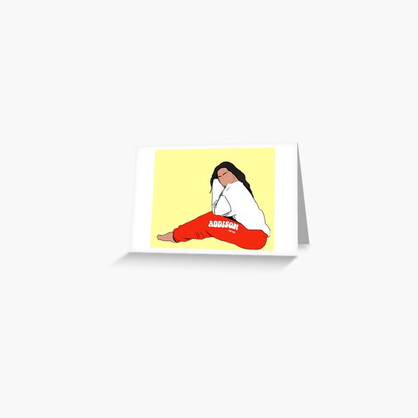 "addison rae drawing" Greeting Card by basakyavuz | Redbubble