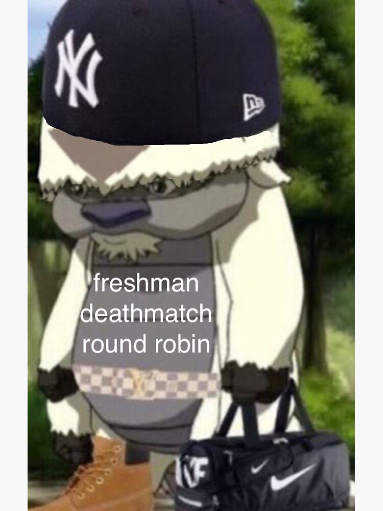 "APPA DRIP DRIP NO BRIM FRESHMAN DEATHMATCH ROUND ROBIN" Sticker for ...