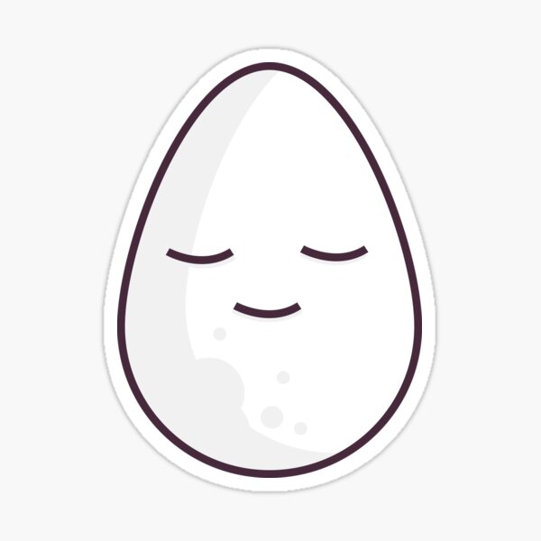 "ANGRY EGG" Sticker by erdiroh | Redbubble