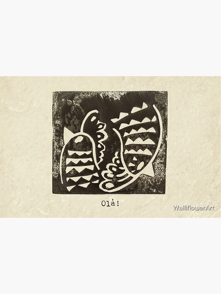 "Ola!" Sticker by WalllflowerArt | Redbubble