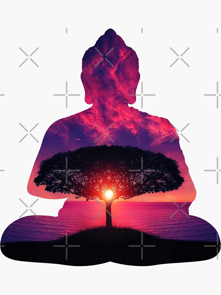 "Namaste Everyone" Sticker for Sale by Falkor123 | Redbubble